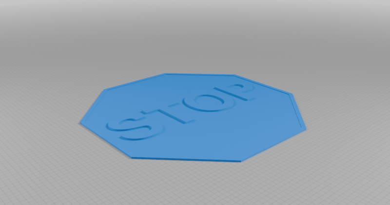STOP SIGN by The3DSignGuy | Download free STL model | Printables.com