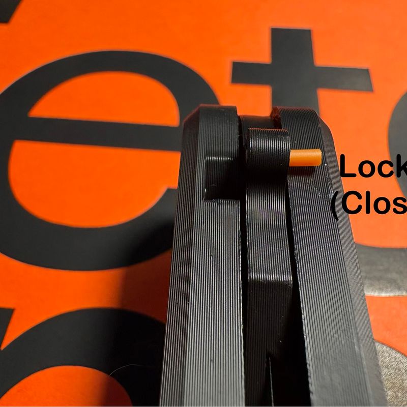 Sidewinder Flip Blade With Lock (0.25 sec open time) by BluePrint ...