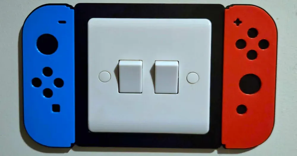 nintendo light switch cover by Prints By Liam | Download free STL model ...