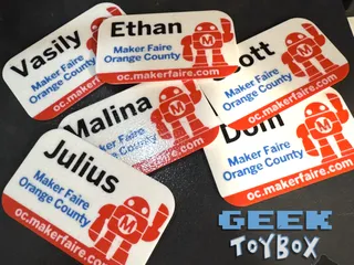MakerChip Pop Badge Clip by GeekToyBox | Download free STL model ...