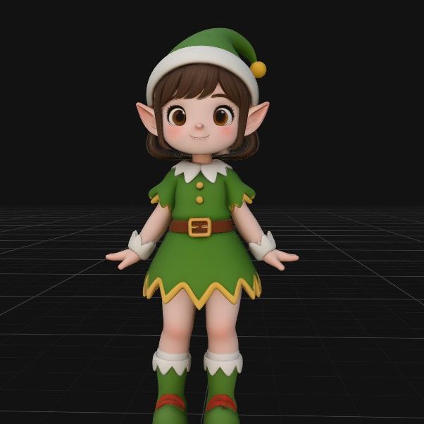 little elf girl by gabi123 | Download free STL model | Printables.com