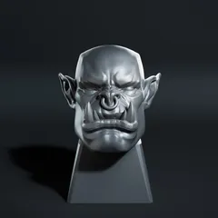 Dark Fantasy Game Knight Keycap by 3dprintkrafts | Download free STL ...
