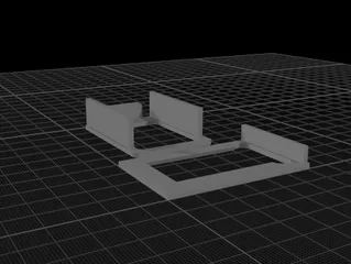 Dummy 13 double folding base by Radim | Download free STL model ...