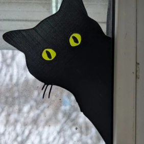 Peeping cats by Fijin | Download free STL model | Printables.com