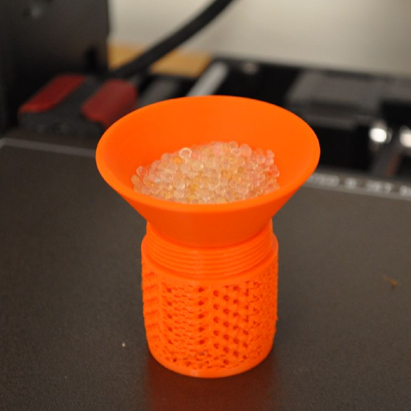 Silica Gel Funnel by 3Dprintfun | Download free STL model | Printables.com