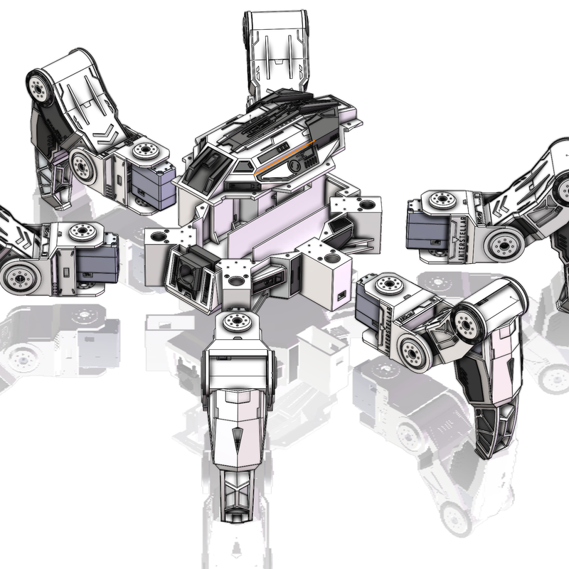 Hexapod - WIP by TomKnox | Download STL model | Printables.com