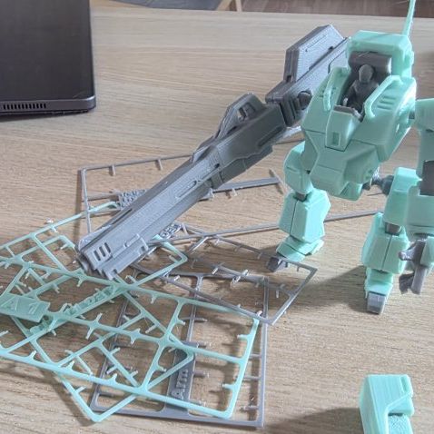 JR Mobile Suit – Civilian Use MS kit (Z Gundam Era Inspired) by ...