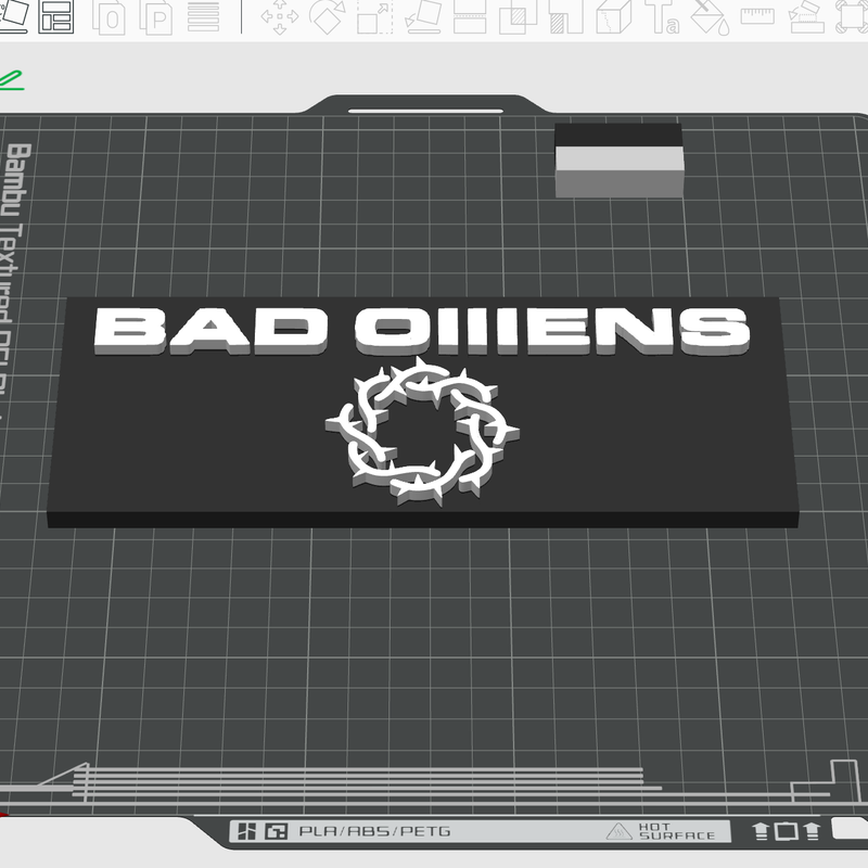 Bad Omens Rock Band Logo Wall Sign Plaque by AHensley | Download free ...