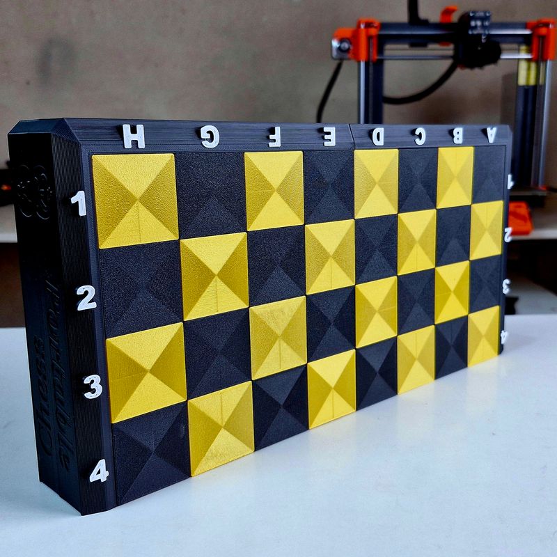 Chess board by Radical Maker | Download free STL model | Printables.com