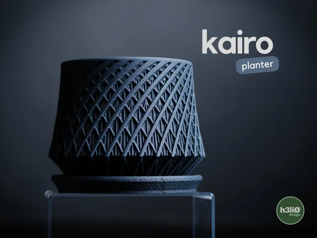 kairo · planter by h3li0 | Download free STL model | Printables.com
