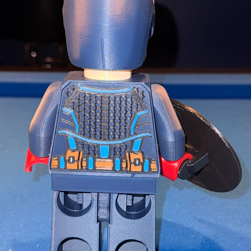 Captain America MegaFigure (5:1 Scale) by BrickDreams | Download free ...