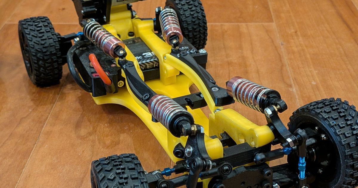 RS03 (1/10 M-Size RWD Chassis ) by gm2bv | Download free STL model ...