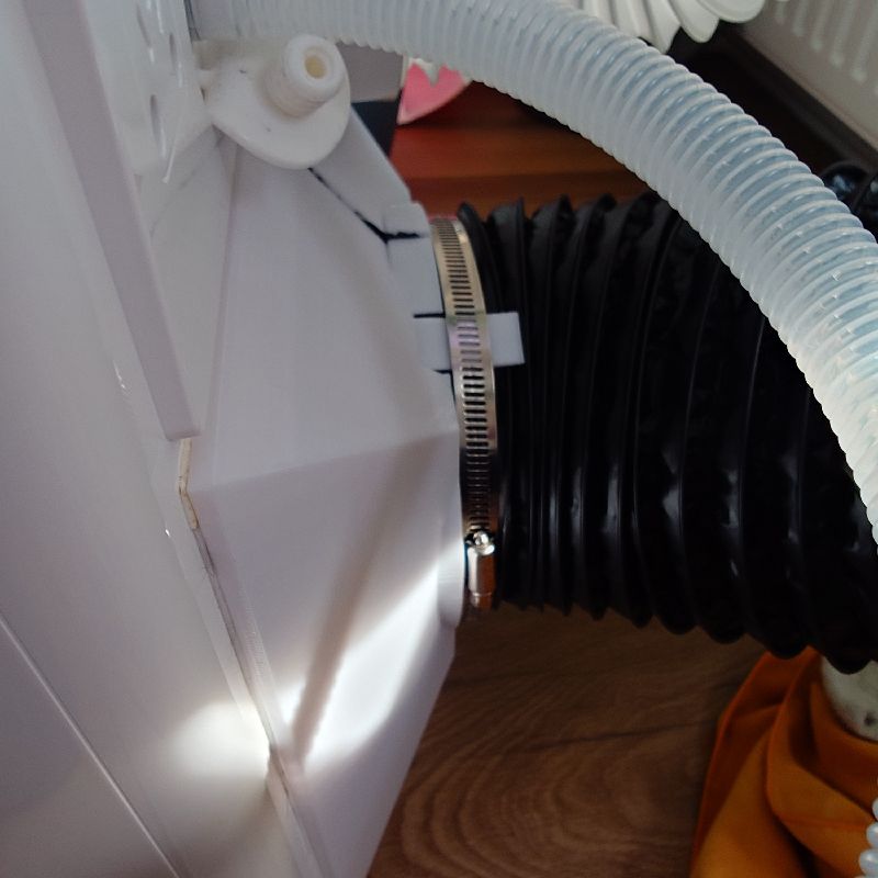 Adjustable dual-hose mobile air-conditioner upgrade by DoktorMerlin ...