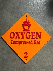 Acetylene Tank - Clip on Label by bayreverend | Download free STL model ...