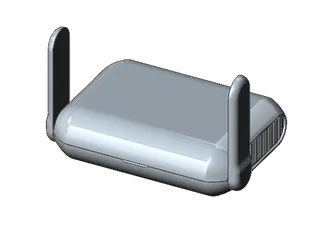 GL iNet Slate 7 CAD Model by Vishnu.TeX | Download free STL model ...