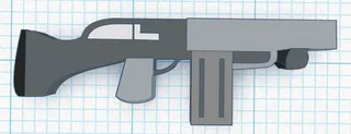 charge rifle from rimworld by bobdzio | Download free STL model ...