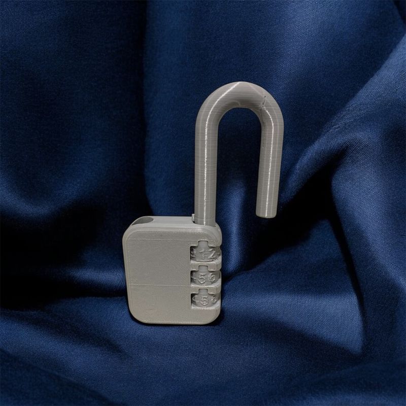 Working Combination Padlock - Choose Your Own Code by Maker_Mike ...