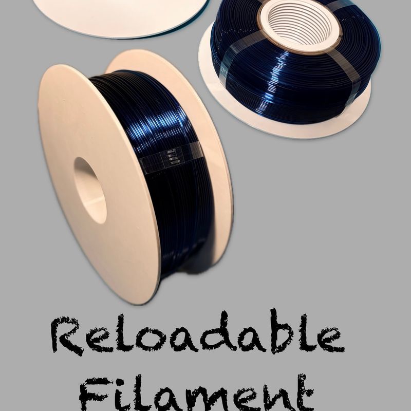 Refillable Filament Spool by SkyTree | Download free STL model ...