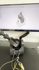3D printable flight simulator joystick grip by polysim | Download free ...